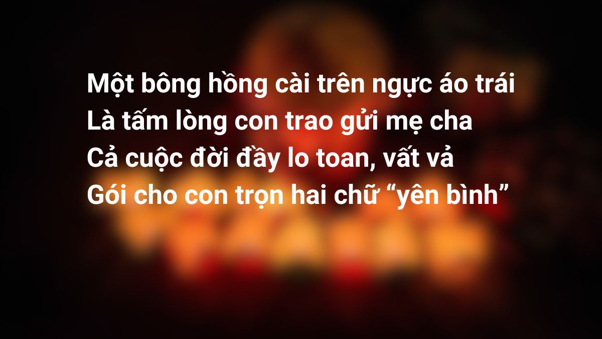 10+ bài thơ Vu Lan báo hiếu hay, cảm động và ý nghĩa nhất